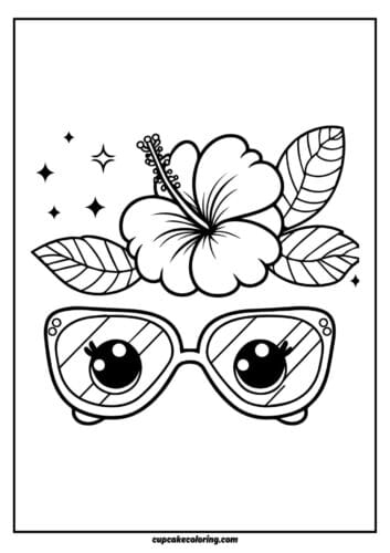 23 summer coloring Pages Free printable for Kids